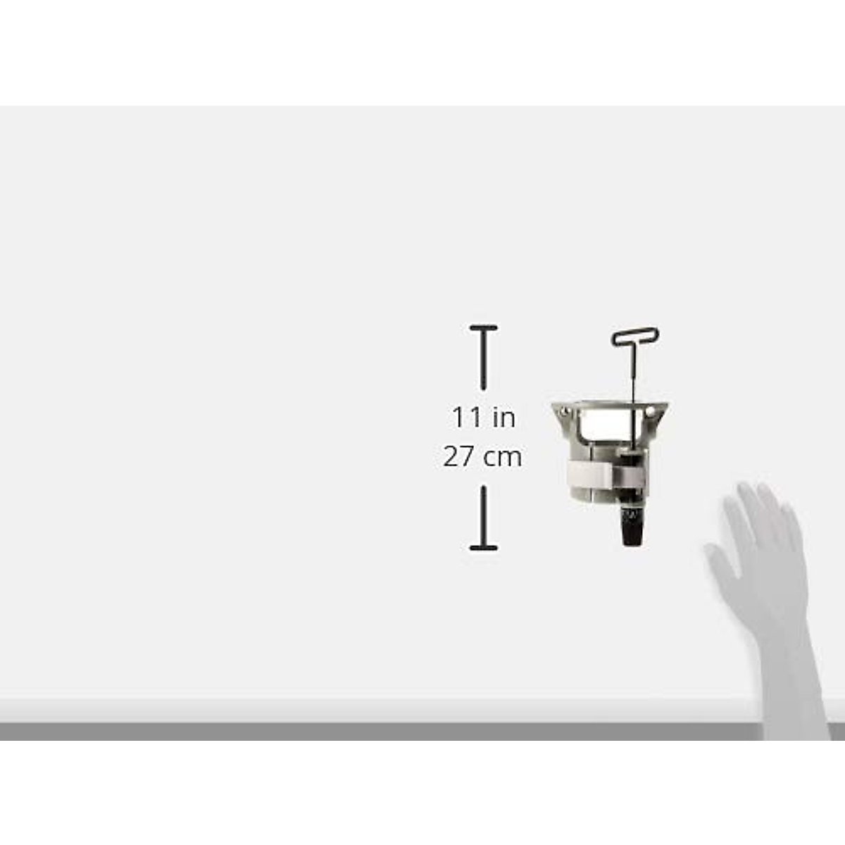 BOSCH RA1165 Under-Table Router Base with Above-Table Hex Key,Silver
