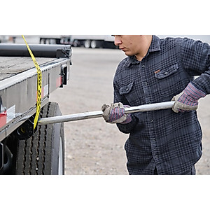 KEEPER - 36” Winch Bar, Chrome - Use with Bolt-On or Weld Style Deep Storage Winch