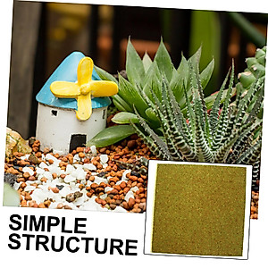 BESPORTBLE Artificial Turf DIY Grass Patches Sand Table Turf Fake Fairy Grass Mats Fake Grass Pad Plant Turf Artificial Grass Realistic Grass Rug Turf Squares Turf Grass Plastic Green