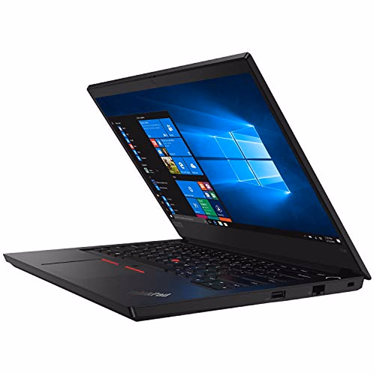 Lenovo ThinkPad E14 Gen 2 14" Notebook, Intel Core i5-1135G7, 16GB RAM, 256GB SSD, Intel Iris Xe Graphics, Windows 10 Pro, Black (20TA002FUS)