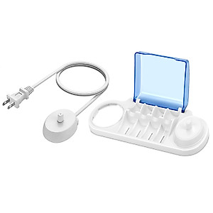 Replacement Charger Base for 3757 Electric Toothbrushes, Inductive Charger Fits Genuine Pro, Electric Toothbrush Stand Holder Heads Organizers with Charger Holder