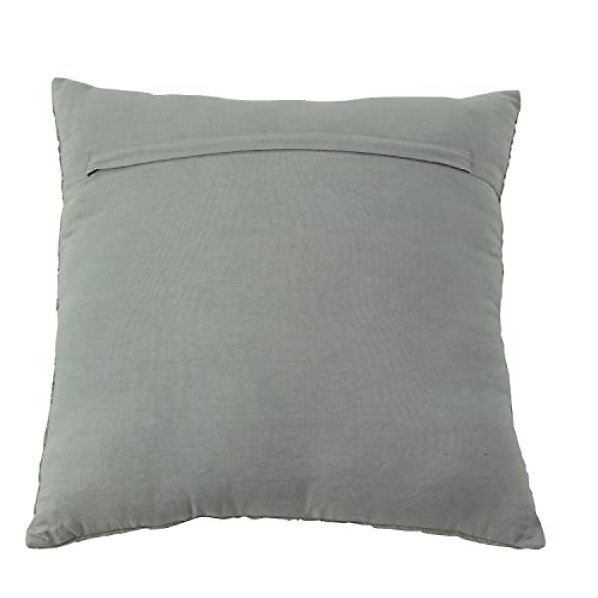 Deco 79 Modern Square Cotton Pillow 7"W x 18"H Light Green