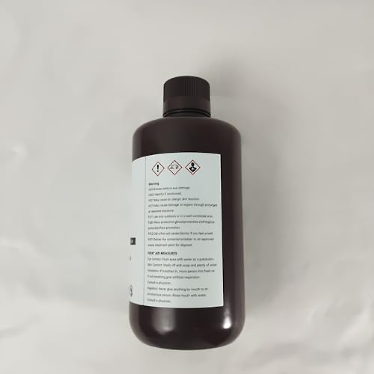 RESIONE Tough 3D Printer Resin, Not Brittle ABS Like Tough & Rigid 3D Resin for LCD 3D Printing UV 405nm (K Black 1KG)