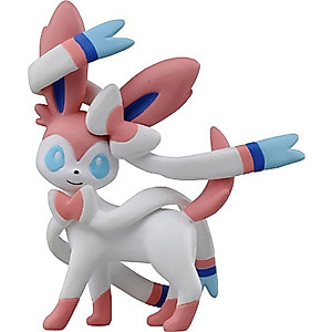 Takaratomy Pokemon Sun & Moon EX EMC-10 Mini Action Figure, Sylveon