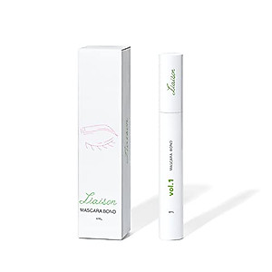 Liaison Mascara Bond - Peptide Growth Complex - Volumizing, Buildable, Lengthening, Defining, Curling, Multiplying - No Glue - Flake-Free - Vegan, Cruelty Free, Paraben Free & Talc Free