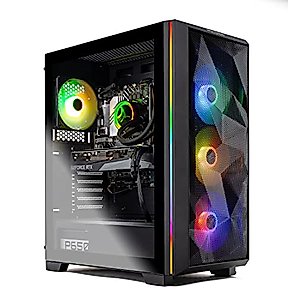Skytech Gaming Skytech Chronos Gaming PC Desktop – Intel Core i7 11700F 2.5 GHz, RTX 3070, 1TB NVME SSD, 16G DDR4 3200, 650W Gold PSU, 240mm AIO, AC Wi-Fi, Windows 11 Home 64-bit