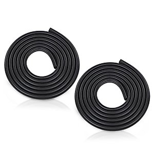 GRAND ORANGE Rubber Door Seal Weatherstrip Pair Compatible with Ford Bronco 1978-1979, Fits Ford F100 F150 F250 F350 Truck 1973-1979