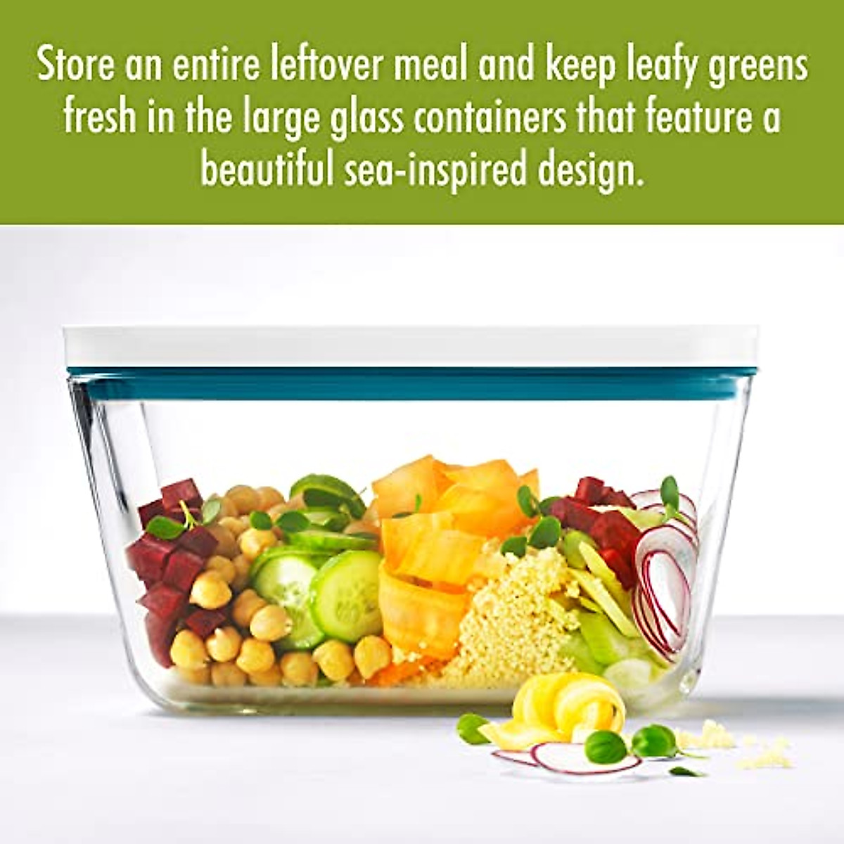 ZWILLING Fresh & Save Airtight Food Storage Container, Large, La Mer