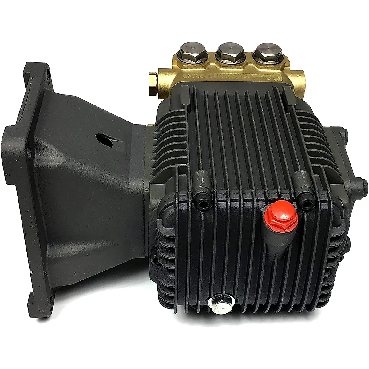 4000PSI Pressure Washer Pump Horizontal Shaft 1" For Devilblis EXHP3640 For Annovi Reverberi RKV4G36 For EB4040HA For Honda GX340 11HP GX390 13HP With Pressure Gauge 3/8 Inch Quick Connect