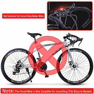 Folding Bike Basket,Cargo Basket for Bike,Removable Front Bag Rear Rack Hanging Bicycle Basket,Collapsible Bike Baskets for Women's and Men's,Mountain Bike Accessories Bike Frame Basket 1 Pack