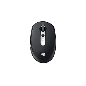 Logitech Wireless Mouse M585 Multi-Device with Flow Cross for PC and Mac, Graphite (Renewed)