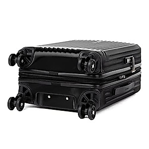 Travelpro Maxlite Air Hardside Expandable Luggage, 8 Spinner Wheels, Lightweight Hard Shell Polycarbonate, Black, Carry-On 21-Inch