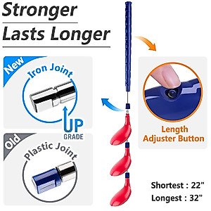 iPlay, iLearn Kids Golf Toys Set W/Left & Right Club Head, Indoor Outdoor Sport Toy, Training Golf Balls & Club Equipment, Active Exercise Gifts for 3 4 5 6 7 8 Year Olds Boys Toddler Child Girls