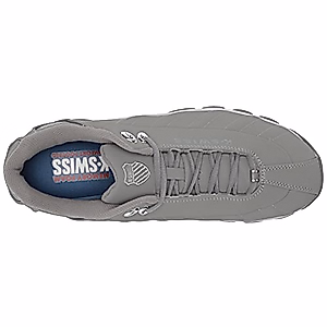 K-Swiss Men's ST329 CMF Sneaker, Neutral Gray/Silver, 10 M