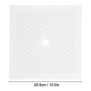 Zerodis Horticulture Garden Entertainment, Lid High Reliability Effective Filtration Easy to Install Quadrate Skimmer Cover for Pool Spa Swimming Pool Skimmer for Pool Spa