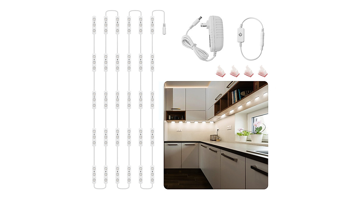 Flexible Jewelry Showcase Lights Kit, 14FT Adhesive Led Light for ...