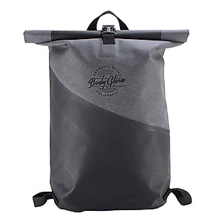 Body Glove Ralston Waterproof Roll-Top Backpack Dry Bag for Surfing, Kayaking, Hiking, Camping, Water Sports, Gym with Waist Strap, Heather Grey, One Size