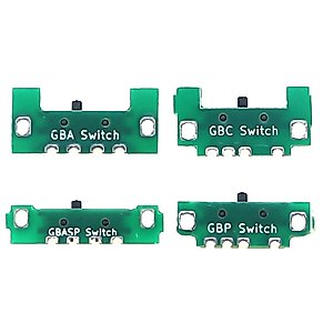 JMXLDS Replacement ON Off Power Switch Slide Button Board for Gameboy Pocket GBP Console.