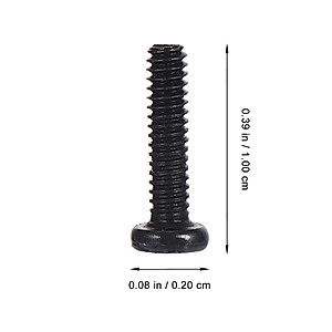 VILLCASE Small Screws Assortment Kit, Flat Head Laptop Computer Replacement Screws, Tiny Screws for Electronic Repair, Micro Screw Set for Glasses Watches