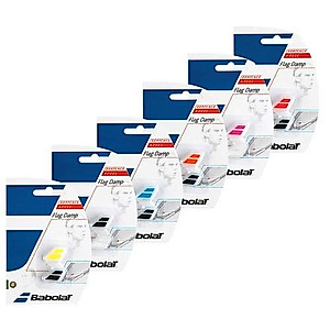 BABOLAT Unisex's Flag Damp X 2 Vibration Dampener, Black/Neon/Red, One Size