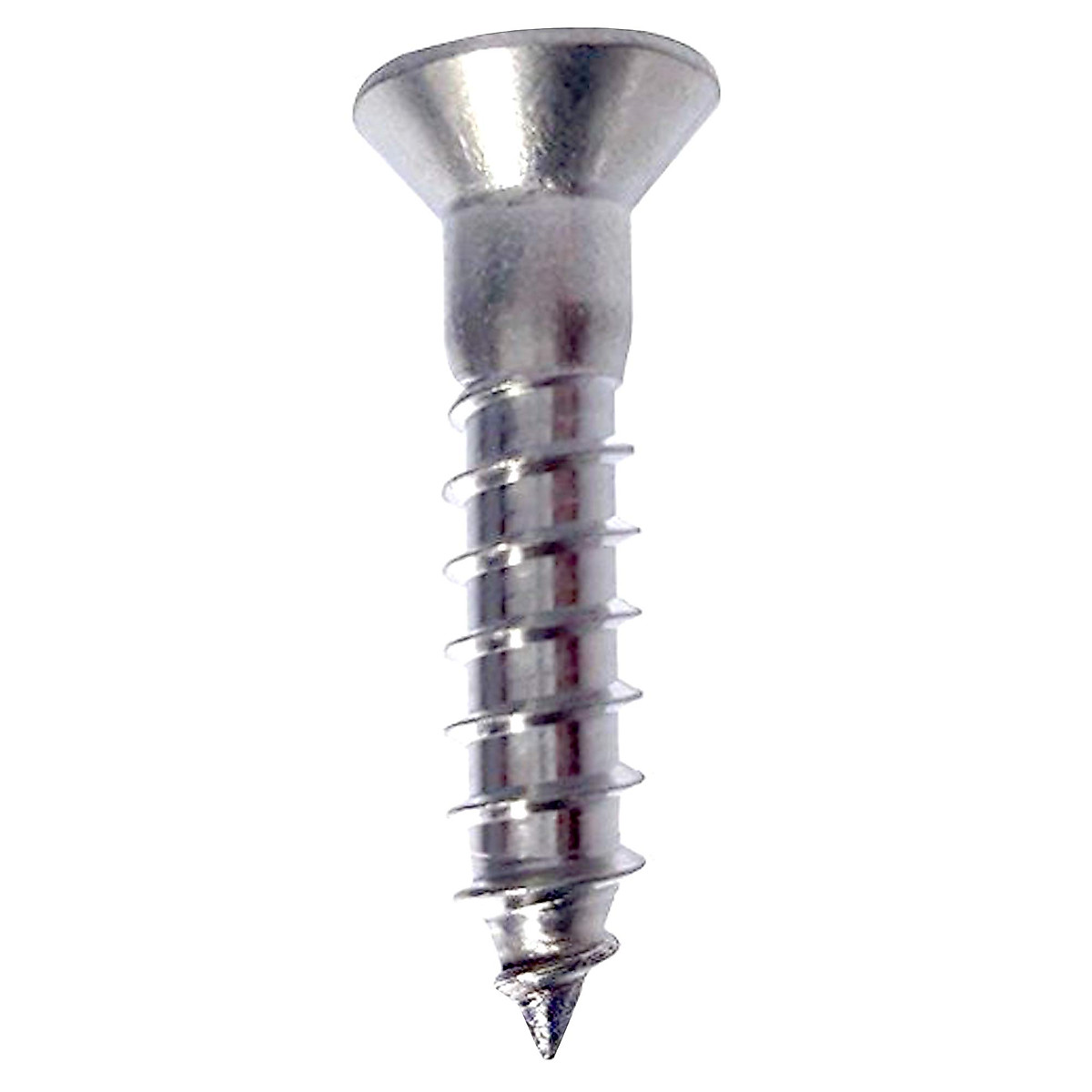 Wood Screws Stainless Steel Screws Flat Head Screw Set Woodworking Clamps Pocket Hole Screws Deck Screws Wood Door Small Screws Cabinet Screws #6 x 1-1/2" (25 Pcs) Super-Deals-Shop
