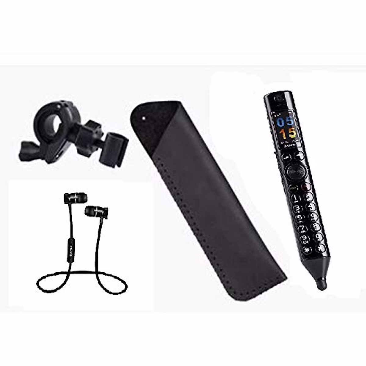 ZANCO Smart Pen World Thinnest Mobile Phone Dual Camera 3.0 Bluetooth Stylus Pen Voice Changer & Recorder Pen Mp3-50% Discount Promotion Sale (Zanco All Set Black) Buy from Manufacturer Direct
