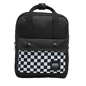 Vans, Women Mini-Backpack (Boxer - Black/White, One Size)