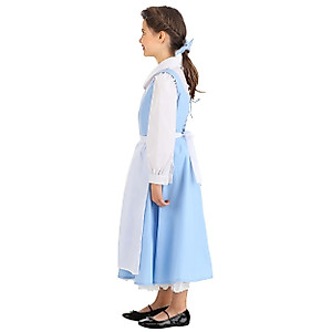 Fun Costumes Kids Beauty and the Beast Belle Blue Dress Costume Medium