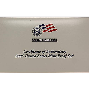 2005 United States Mint Proof Set Original Government Packaging Proof
