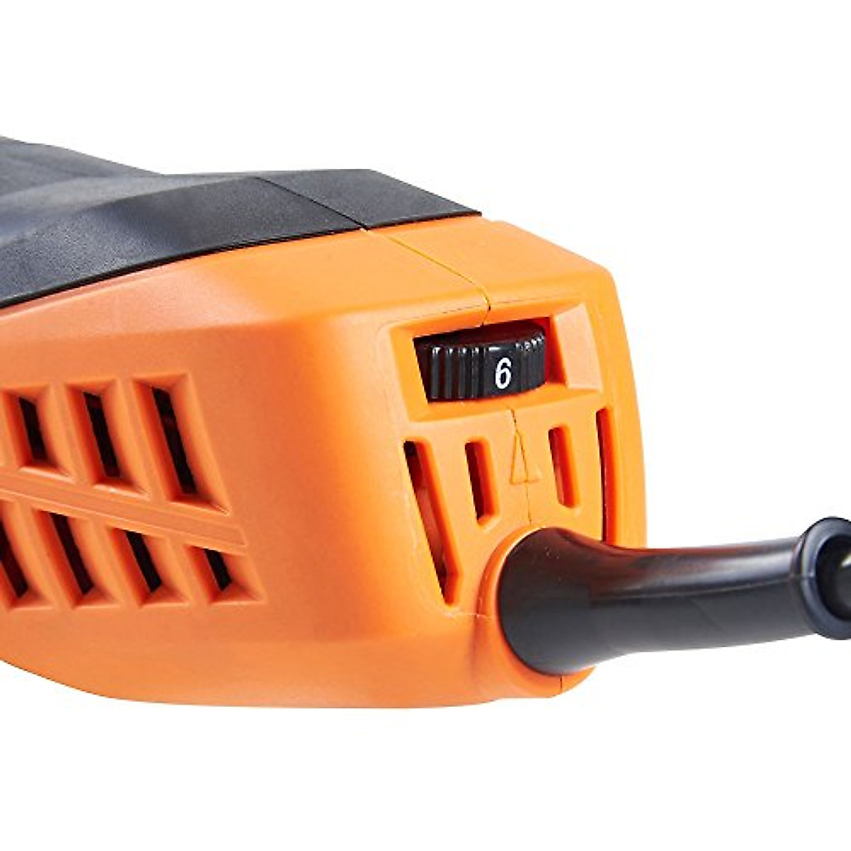 VonHaus 6" Dual Action Polisher Machine Kit, Random Orbital Buffer with 6 Variable Speeds for Cars, Boats, Tiles - Includes 4 Polishing Pads, Wash Mitt, Microfiber Cloth and Carrying Bag