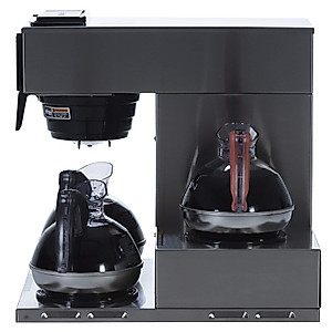 BUNN VP17-3, 12-Cup Low Profile Pourover Commercial Coffee Maker, 3 Lower Warmers, 13300.0003