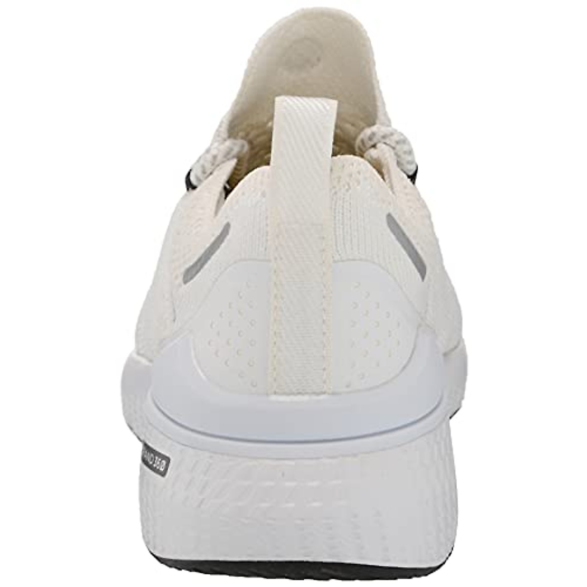 Cole Haan Women's Zerogrand OVERTAKE LITE Runner Running Shoe, White Webbing/White Midsole/Black Outsole, 8