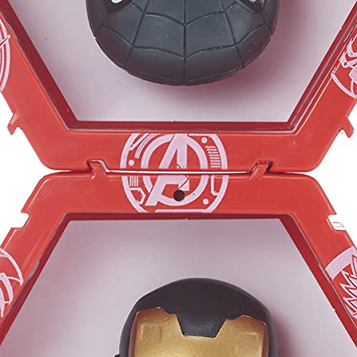 WOW! PODS Avengers Collection - Limited Edition Metallic Ironman | Superhero Light-Up Bobble-Head Figure | Official Marvel Collectable Toys & Gifts,Metallic Iron Man,4 inches