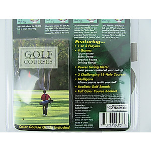 Vintage Tiger Woods Radica Tournament Golf Handheld Electronic Game