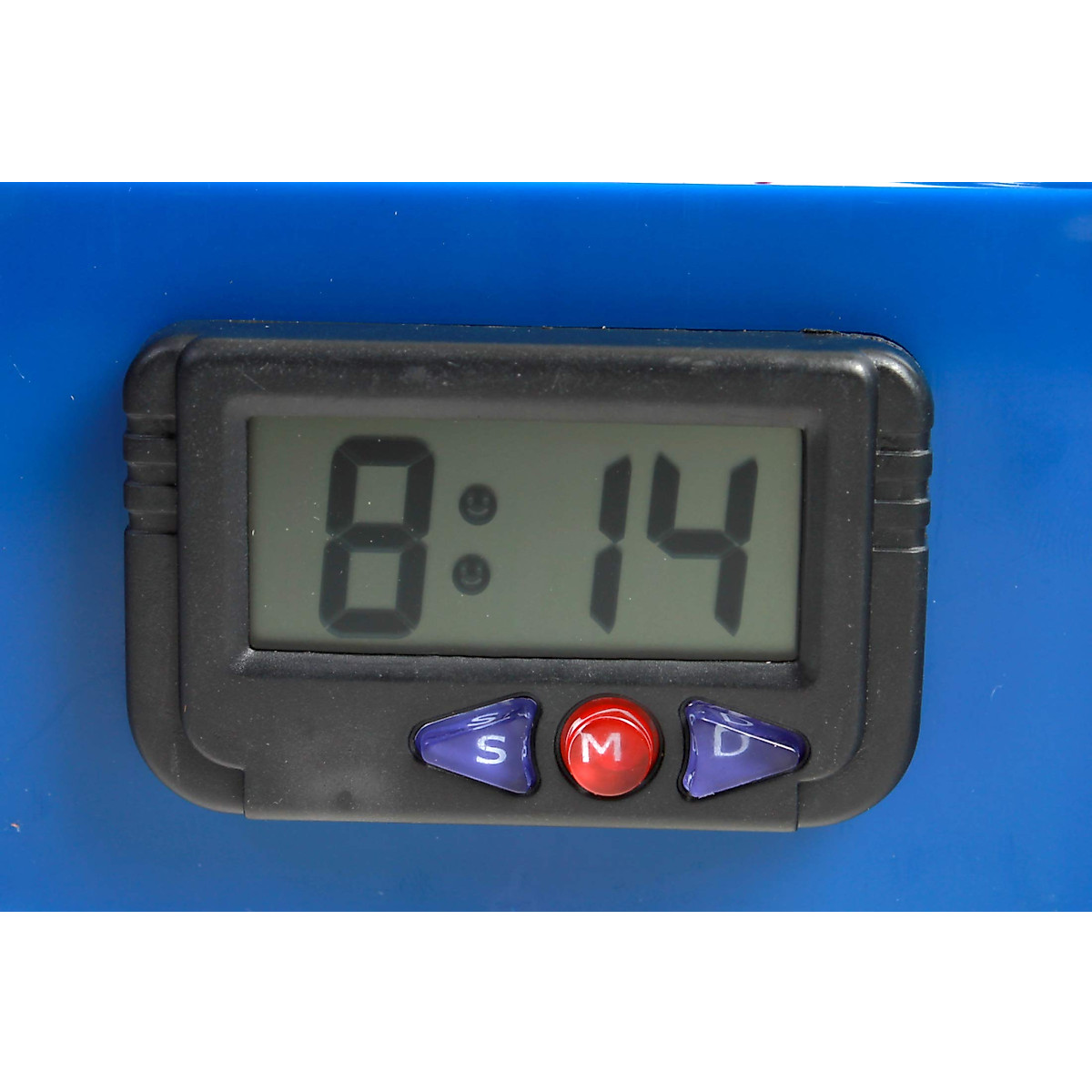 American Educational Blue Plastic Two Potato Clock, 8-1/2" Length x 3-1/2" Width x 2-3/4" Height