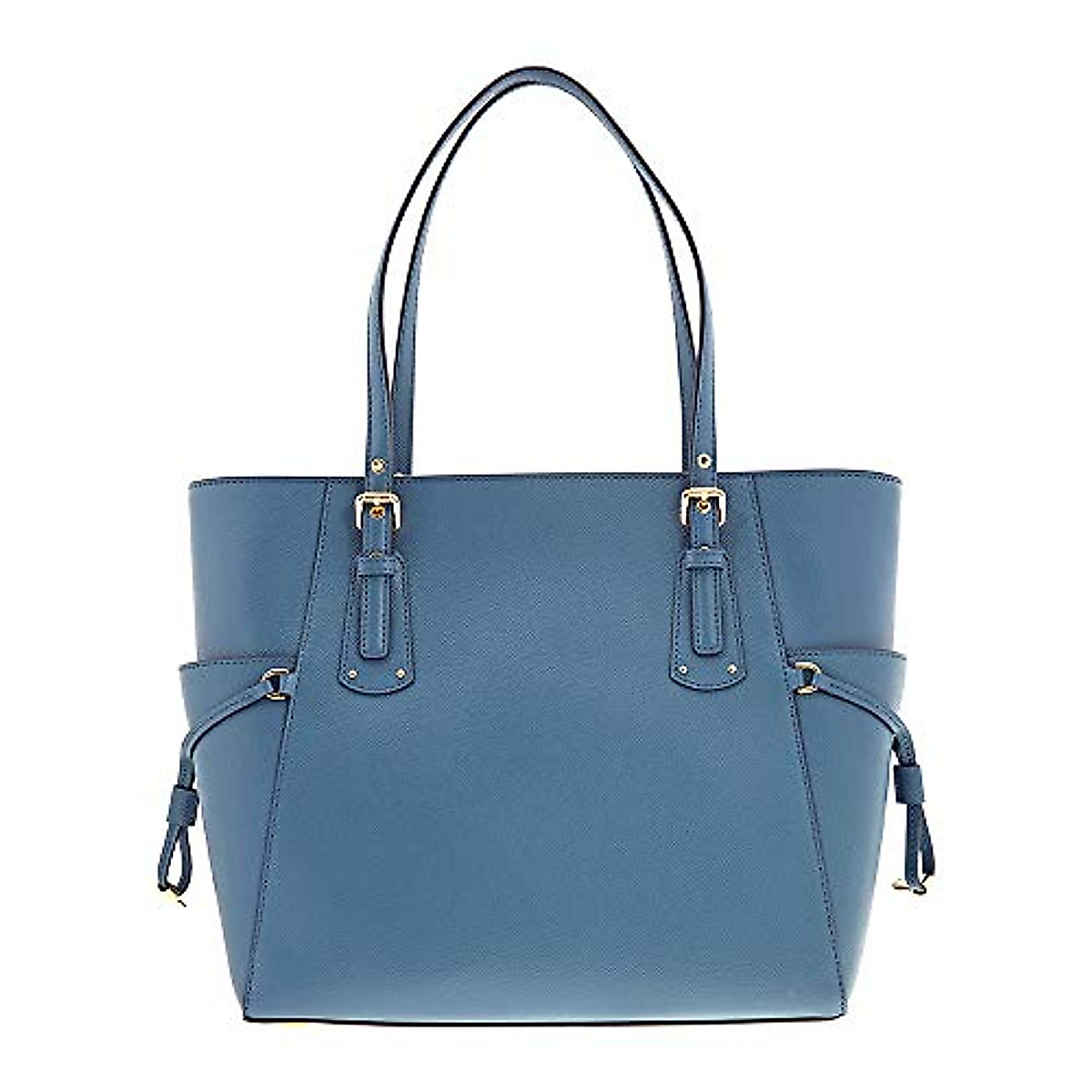 Michael Kors Voyager 30H7GV6T9L-538 Dark Chambray Leather Tote Bag