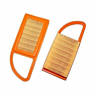 LEFITPA Replacement 5-Pack 4282 141 0300 4282 141 0300B Air Filter for Stihl BR500 BR550 and BR600 Blowers Length- 8" Width- 3 1/4" Height- 1 1/4"