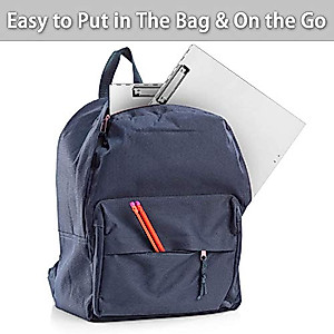 ROCOFF Metal Clipboard with Storage - Letter Size Aluminum Clipboards, Low Profile Clip Box Heavy Duty, Great for Office Jobsite or Classroom, Medical System, Law Enforcement, Single Compartment