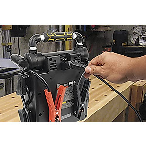 STANLEY J509 Portable Power Station Jump Starter: 1000 Peak Amp Battery Booster, USB Port, Battery Clamps