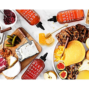 7oz Acacia Honeycomb, 100% Edible Raw Honeycomb in Double Sealed Packaging, Gluten Free Paleo Gourmet Gift