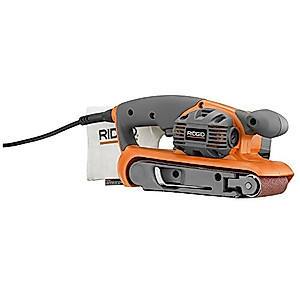 RIDGID ZRR2740 6.5 Amp 3-in X 18-in Heavy Duty Variable Speed Belt Sander (Renewed)