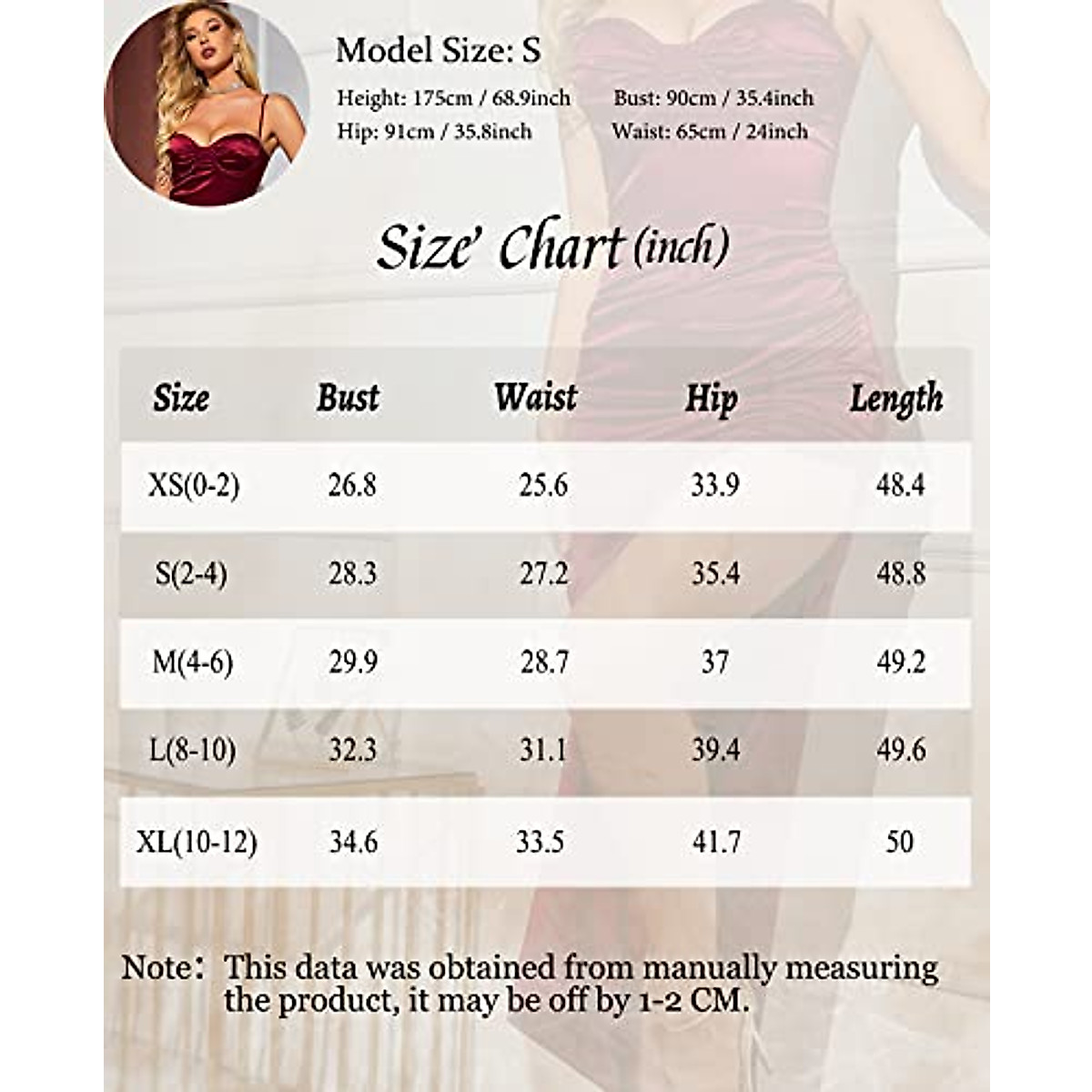 Women's Satin Spaghetti Straps Backless Ruched Bodycon Dress Slit Maxi Cocktail Elegant Dresses for Evening Party White