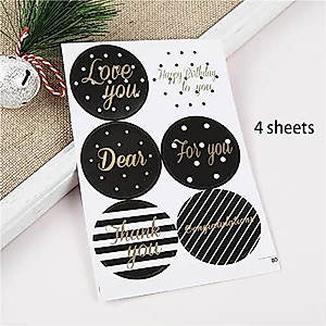 Floral Paper Bags Gift Bags Flower Party Favor Treat Bags Goody Bags Candy Bags with Stickers for Wedding Bridal Shower Anniversary Birthday Garden Party (16 Pcs)