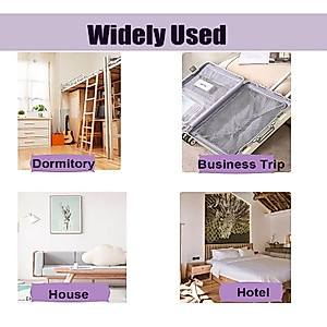 Portable Washer Machine Foldable Small Washing Machine, 10L Mini Washing Machine, 3 Modes Portable Washer Deep Cleaning of Underwear, Portable Washing Machine for Apartments, Travel, RV, Purple