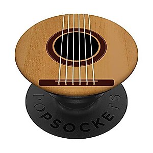 Guitar Player Musician Birthday Christmas Gift PopSockets PopGrip: Swappable Grip for Phones & Tablets