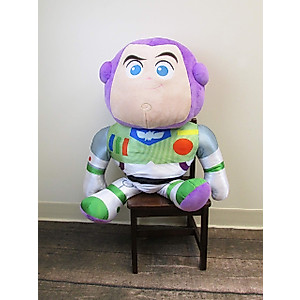 KIDS PREFERRED Disney Baby Buzz Lightyear Jumbo Stuffed Animal Plush Toy, 34 Inches, Multicolor (79831)