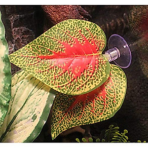 Mllepjdh Betta Fish Hammock Plastics Betta Leaf Pad Aquarium Plant Leaves Accessories for Playing Fish Tanks Hideout Decoration Pet Rainbow Ball Foam Pets Dog Training Training Ball Dog Treat