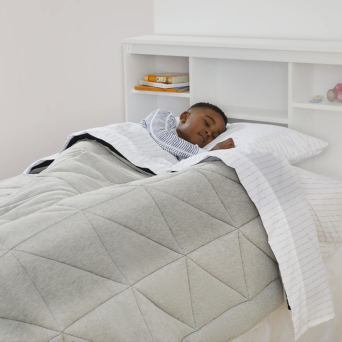 Summer Infant Soft & Secure Bedrail Bumper, Twin, White