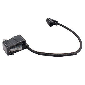 ApplianPar Ignition Coil 530039224 545046701 with Spark Plug for Husqvarna 125L 125E 128L 128LD