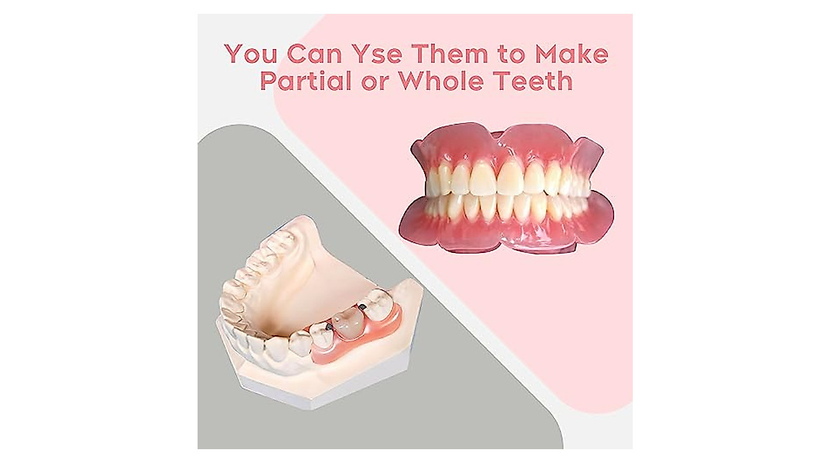 DIY Fake Teeth Kit for Custom, Natural-Looking Smile